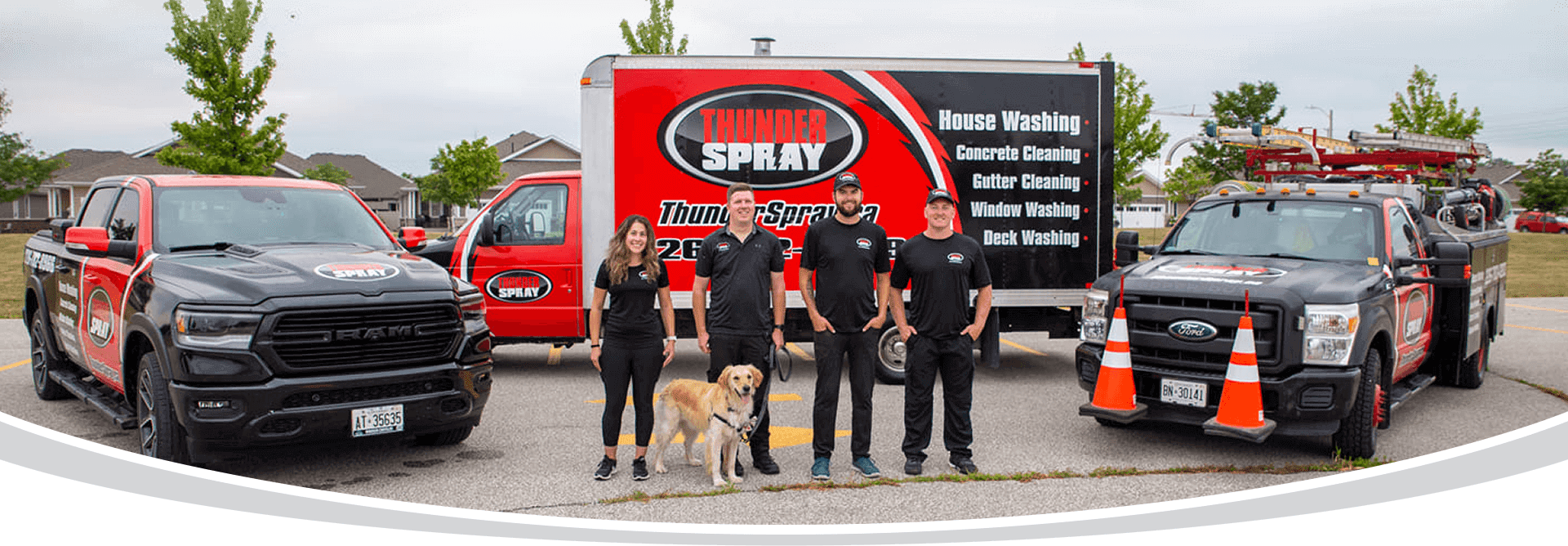 Pressure Washing Windsor | Thunder Spray Inc.